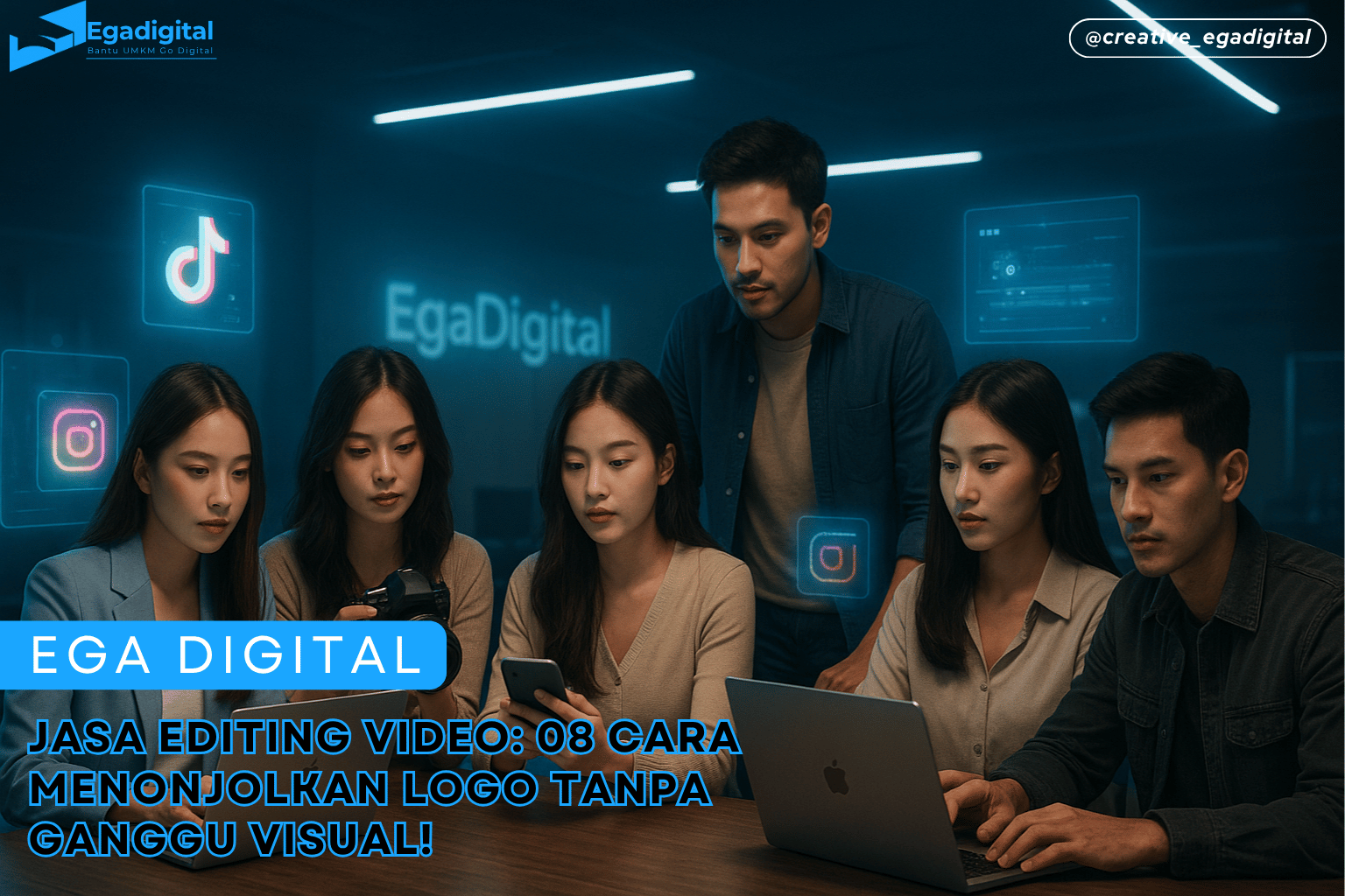 Jasa Editing Video: 08 Cara Menonjolkan Logo Tanpa Ganggu Visual!
